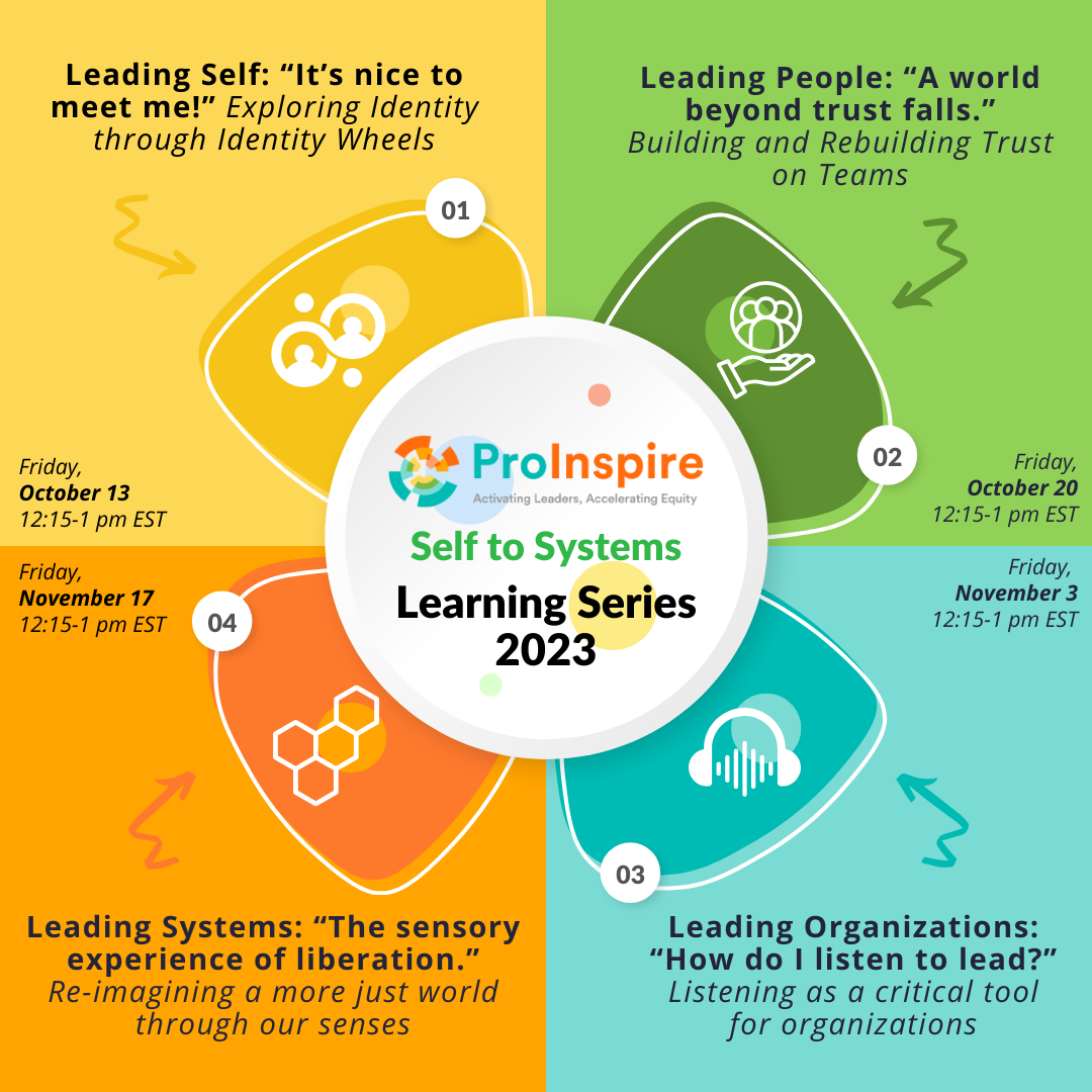 "Self to Systems" Learning Series 2023 - ProInspire